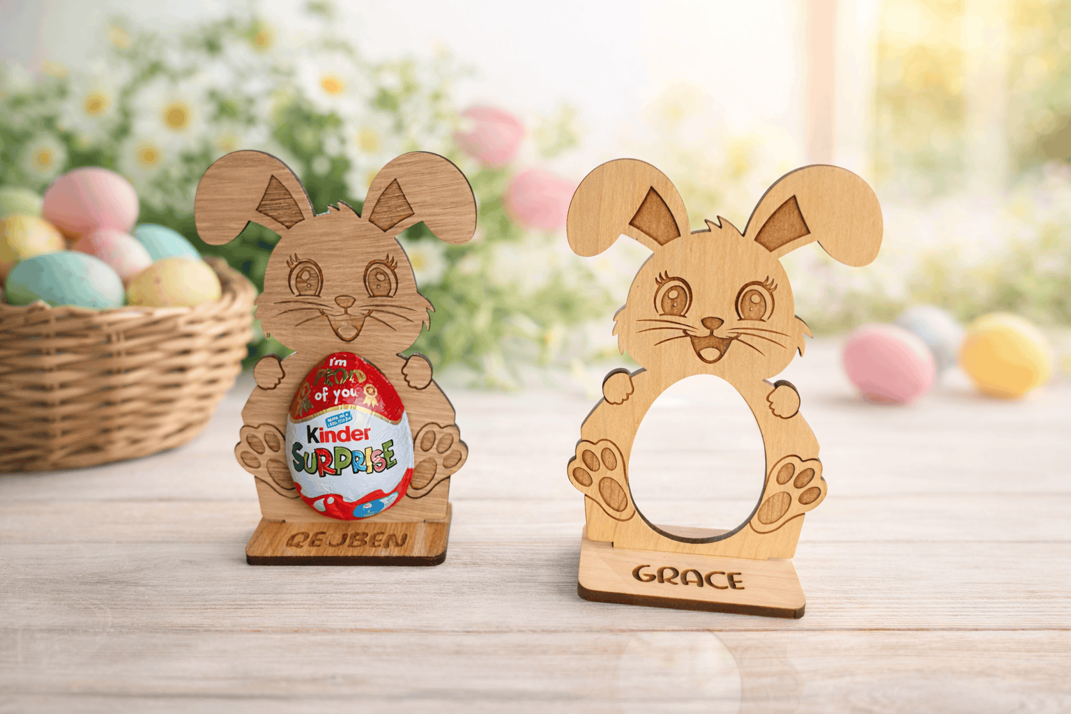 Personalised Wooden Easter Gifts & Basket Fillers | Easter Accessories ...